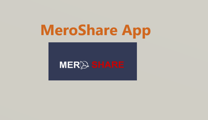 MeroShare App to Apply share Apply Share With MeroShare App